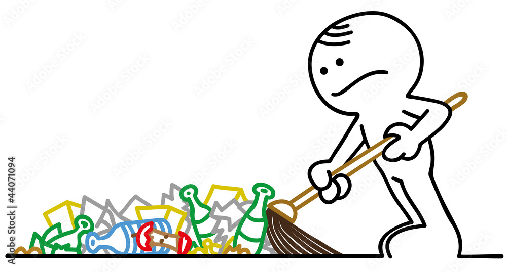 Figur Fegt Dreck Weg - Stock - GamesAgeddon