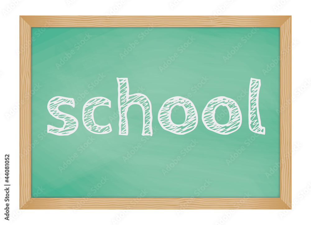 Tafel - Schultafel - Board - school Stock-Illustration | Adobe Stock