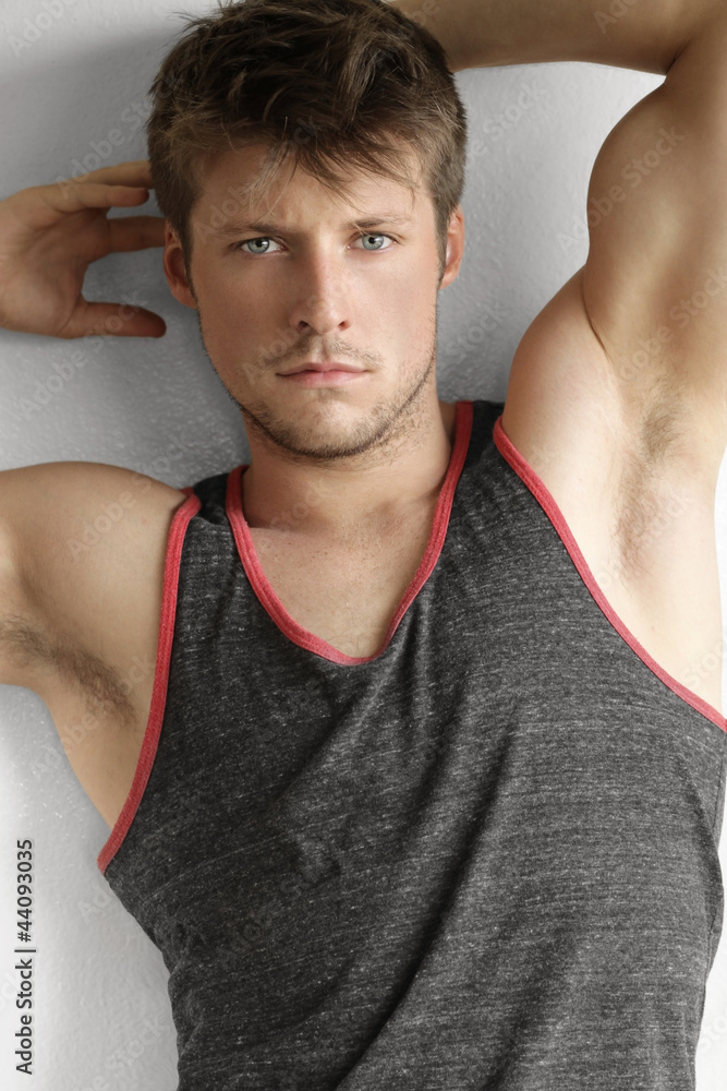 Handsome man Stock Photo | Adobe Stock