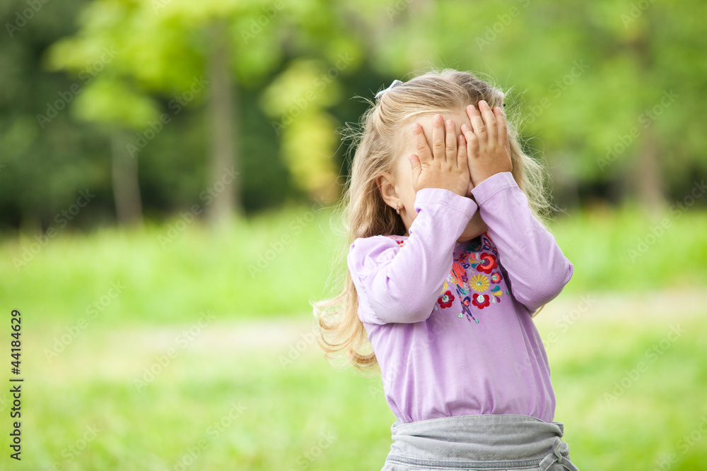 Little Girl Hiding Meme at Maria Elsberry blog