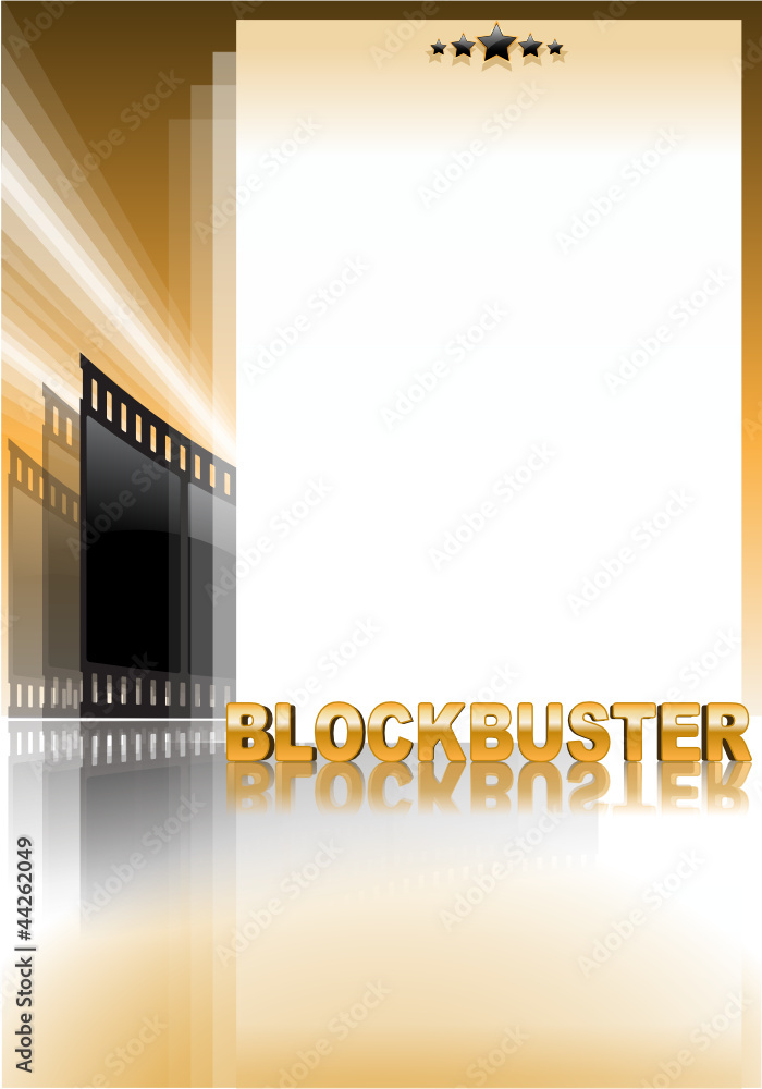blockbuster Stock-Vektorgrafik | Adobe Stock