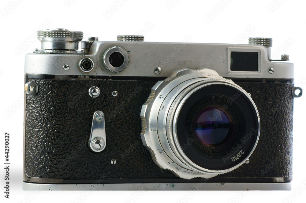 дальномерный ретро фотоаппарат Stock-Foto | Adobe Stock