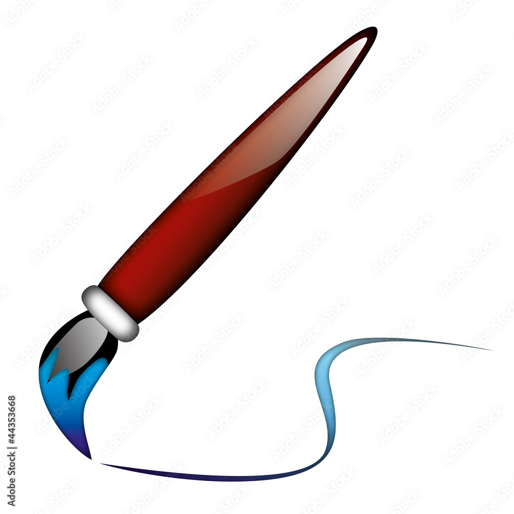 Pinsel Stock Vector | Adobe Stock