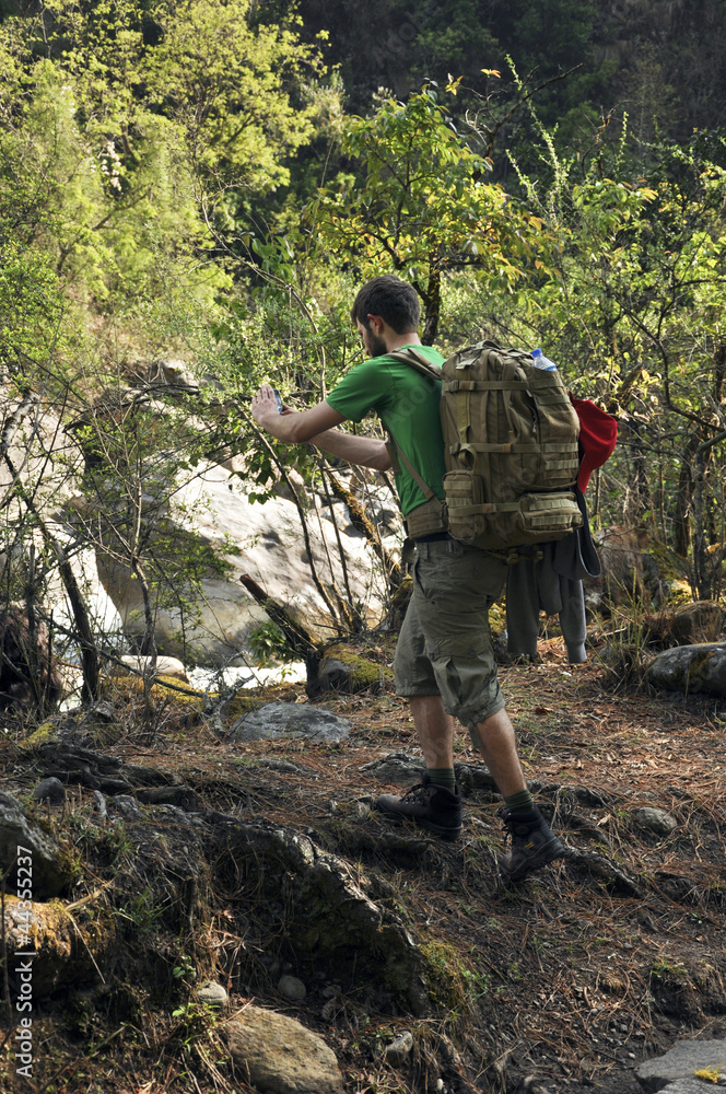 sentiero di montagna Stock Photo | Adobe Stock