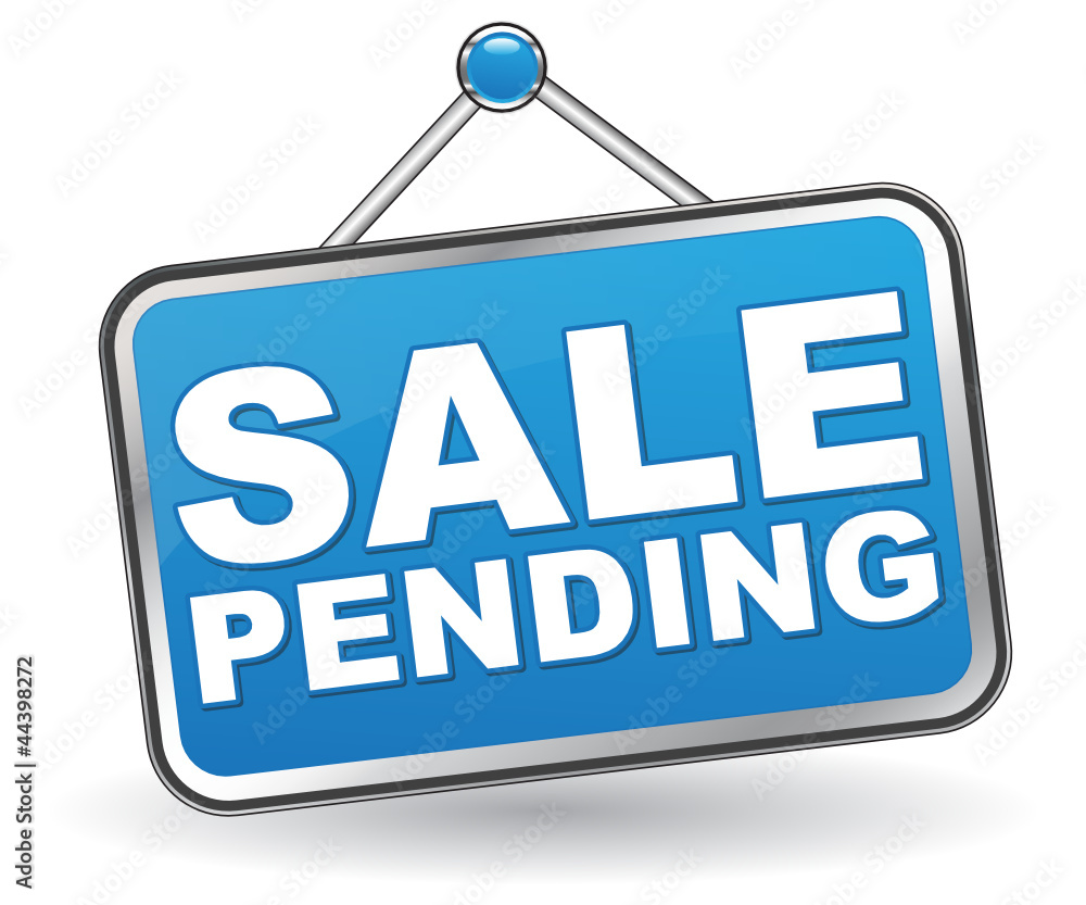 SALE PENDING ICON Stock Vector | Adobe Stock