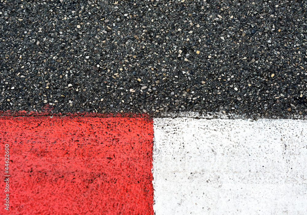 Texture of race asphalt and curb on Grand Prix circuit Stock Photo ...