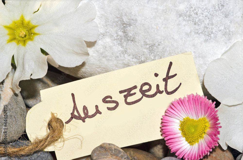 Auszeit Stock Photo | Adobe Stock