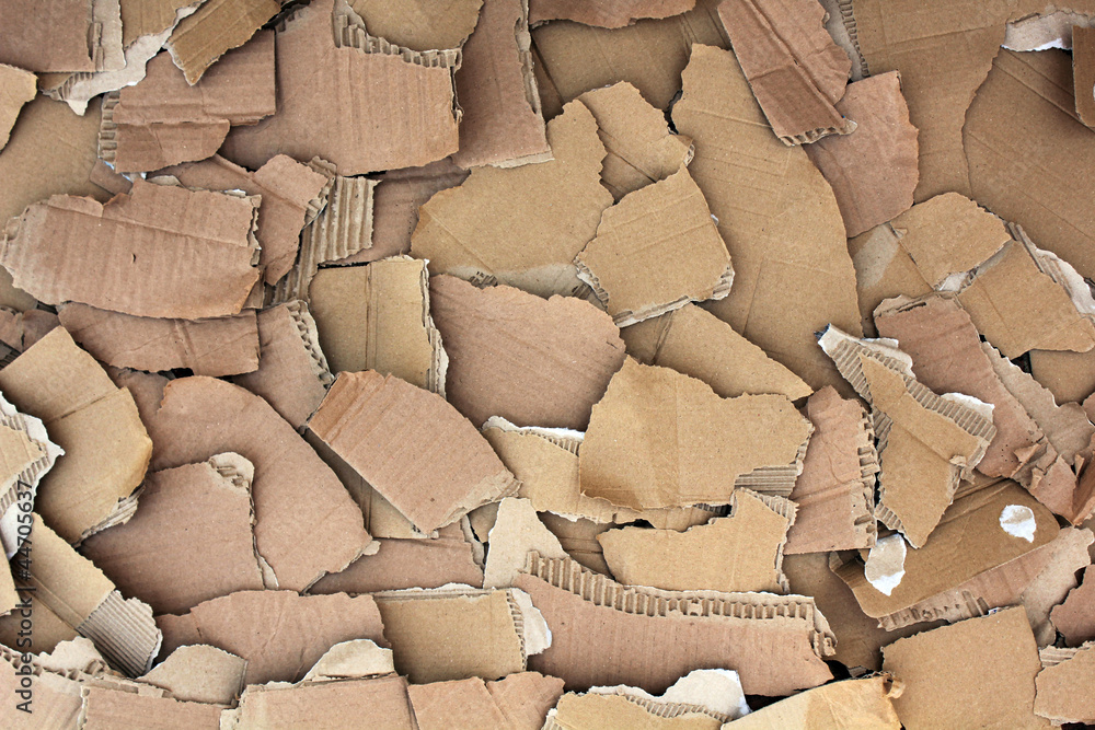 Textura de trozos de cartón foto de Stock | Adobe Stock