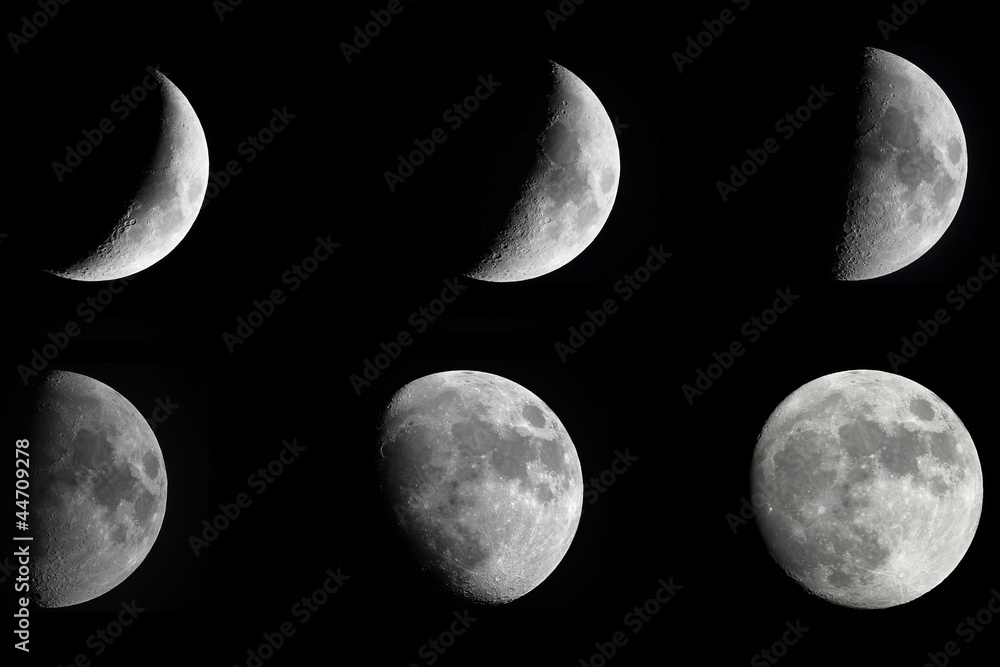 Mondphasen High Quality Stock Photo | Adobe Stock