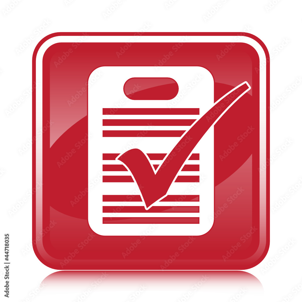 CHECKLIST ICON Stock Vector | Adobe Stock
