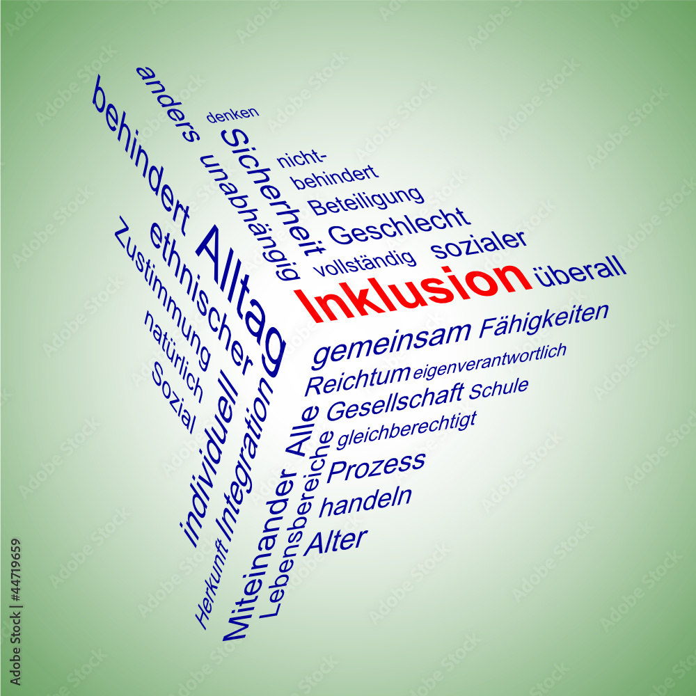 Inklusion Stock-Vektorgrafik | Adobe Stock