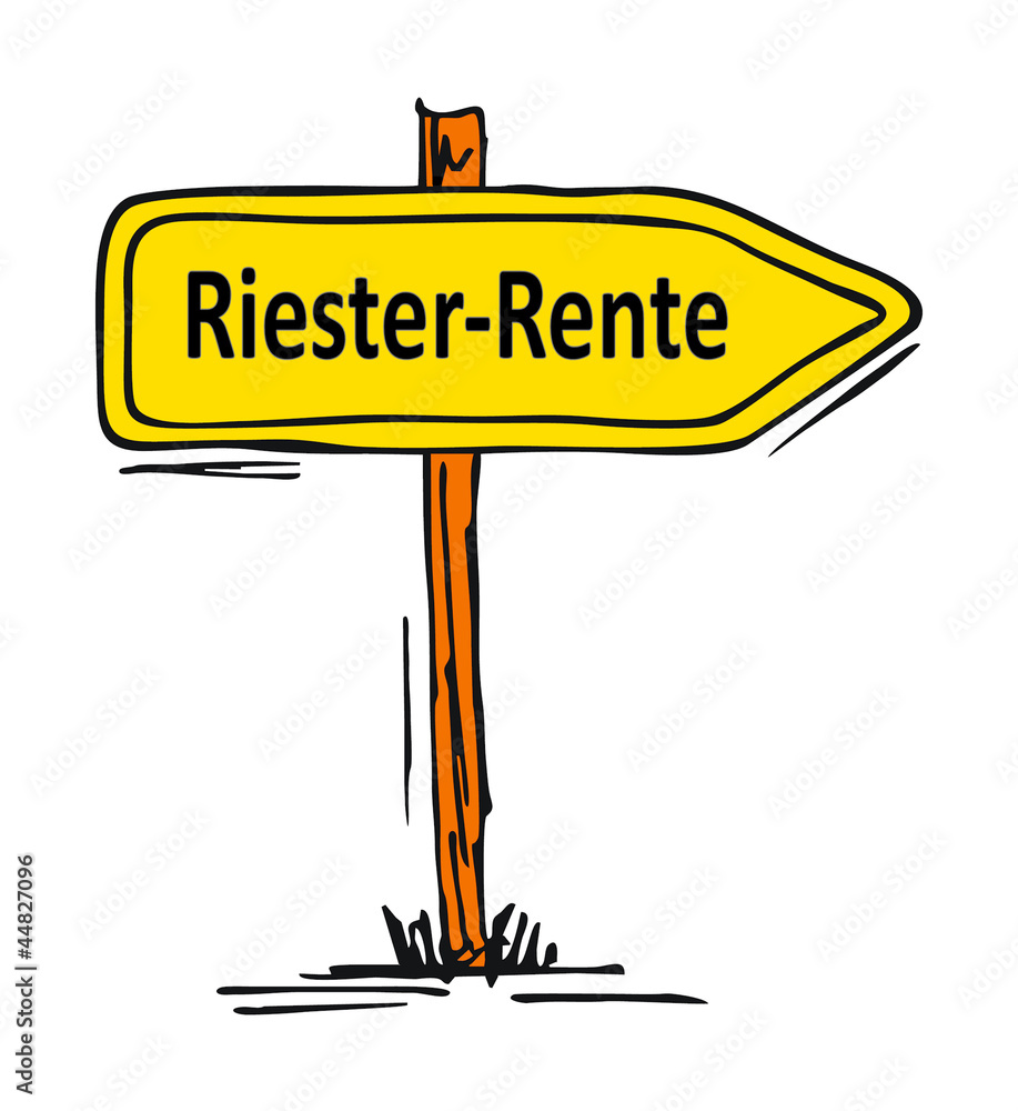 Riester-Rente Stock-Illustration | Adobe Stock