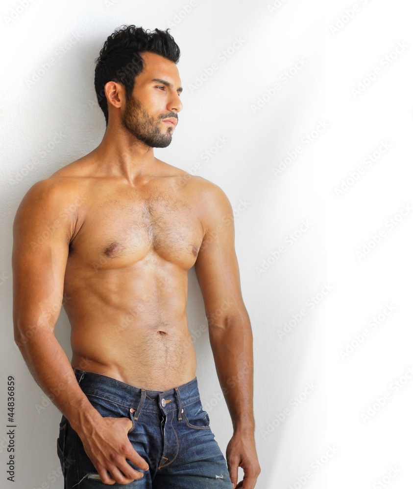 Muscular man Stock Photo | Adobe Stock