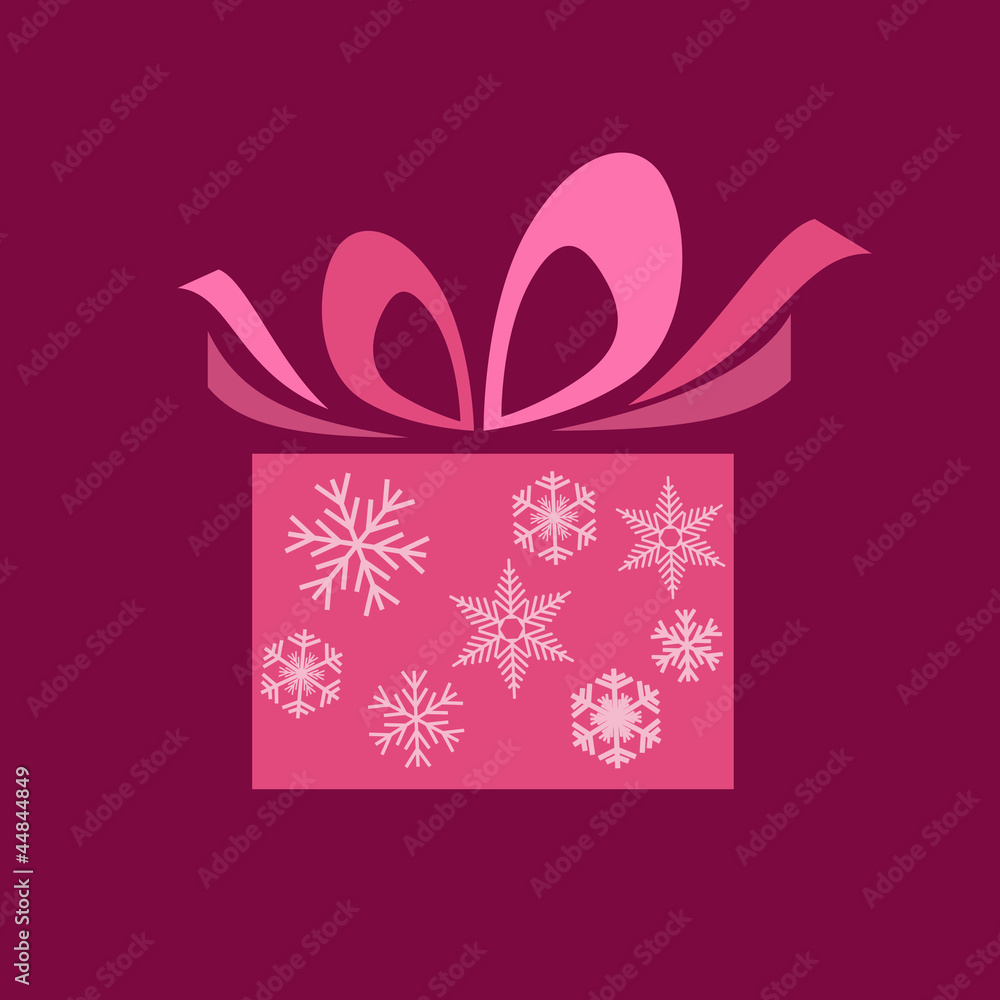 Logo Christmas Gift # Vector Stock Vector | Adobe Stock