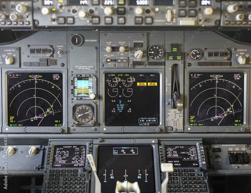 Cockpit Stock Photo | Adobe Stock