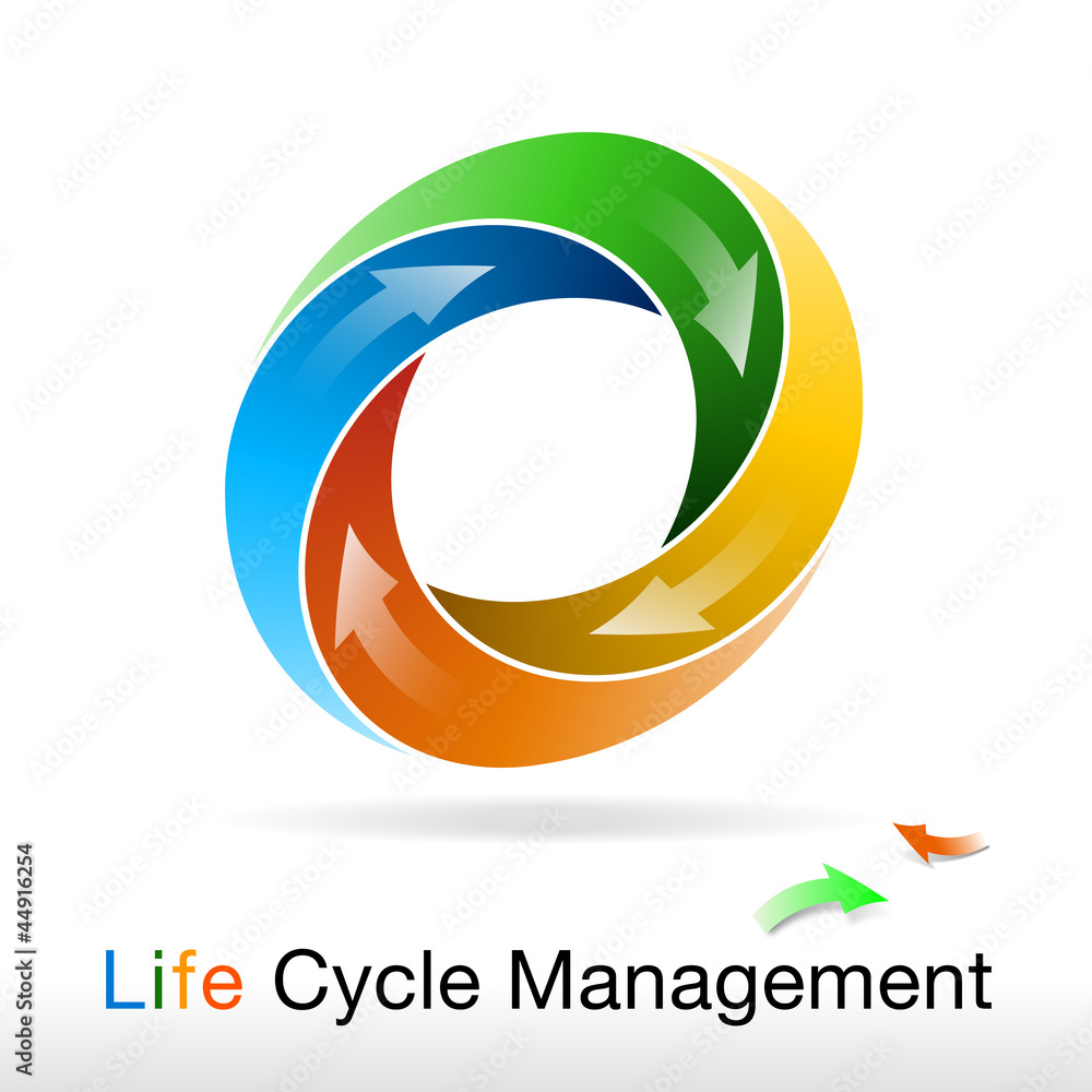 Graphics_Lifecycle Management #Vector Stock Vector | Adobe Stock