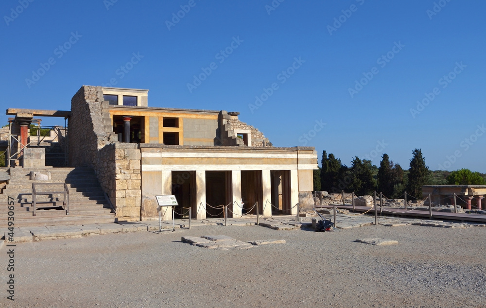 Photo & Art Print Ancient Knossos palace at Crete island in Greece., Panos
