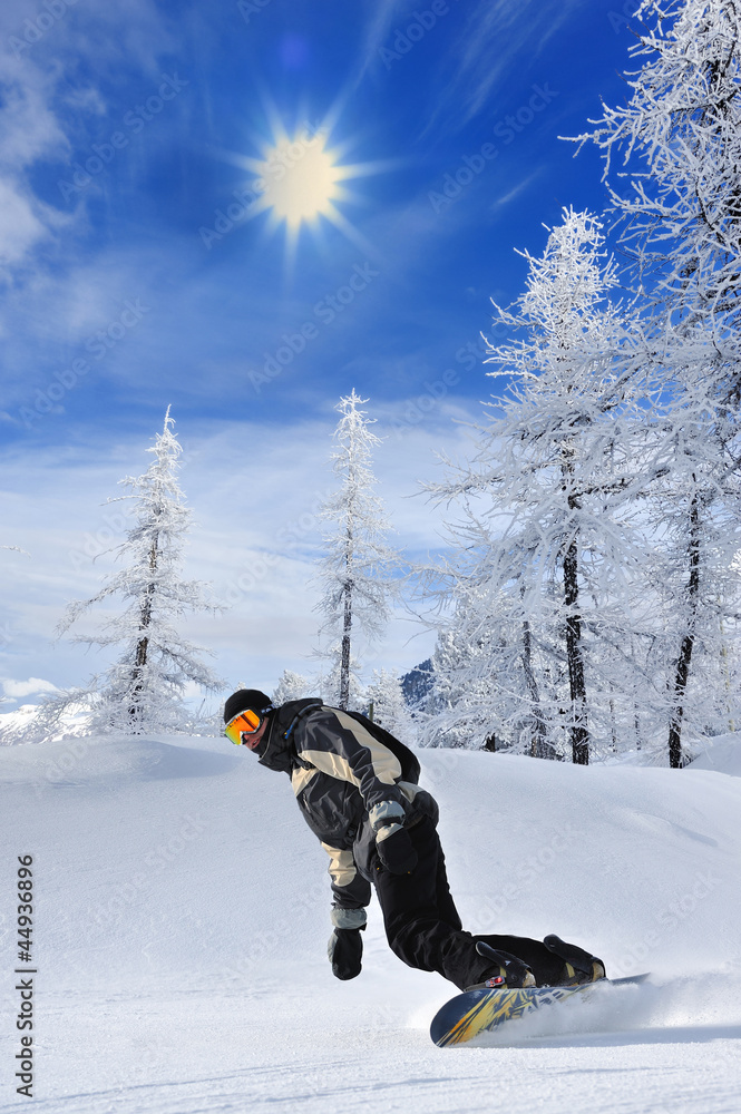 snowboarder Stock Photo | Adobe Stock
