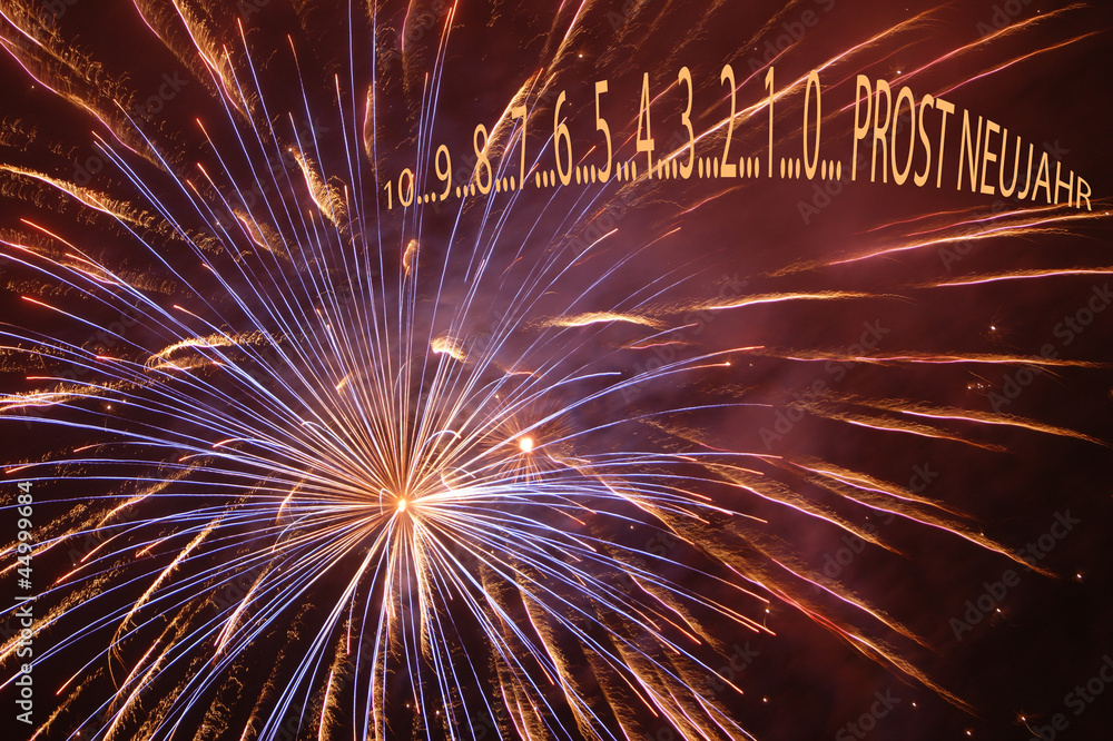 Prosit Neujahr Stock-Foto | Adobe Stock