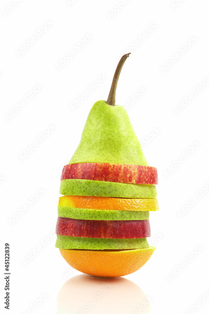 Fruit Tower Stock Photo | Adobe Stock