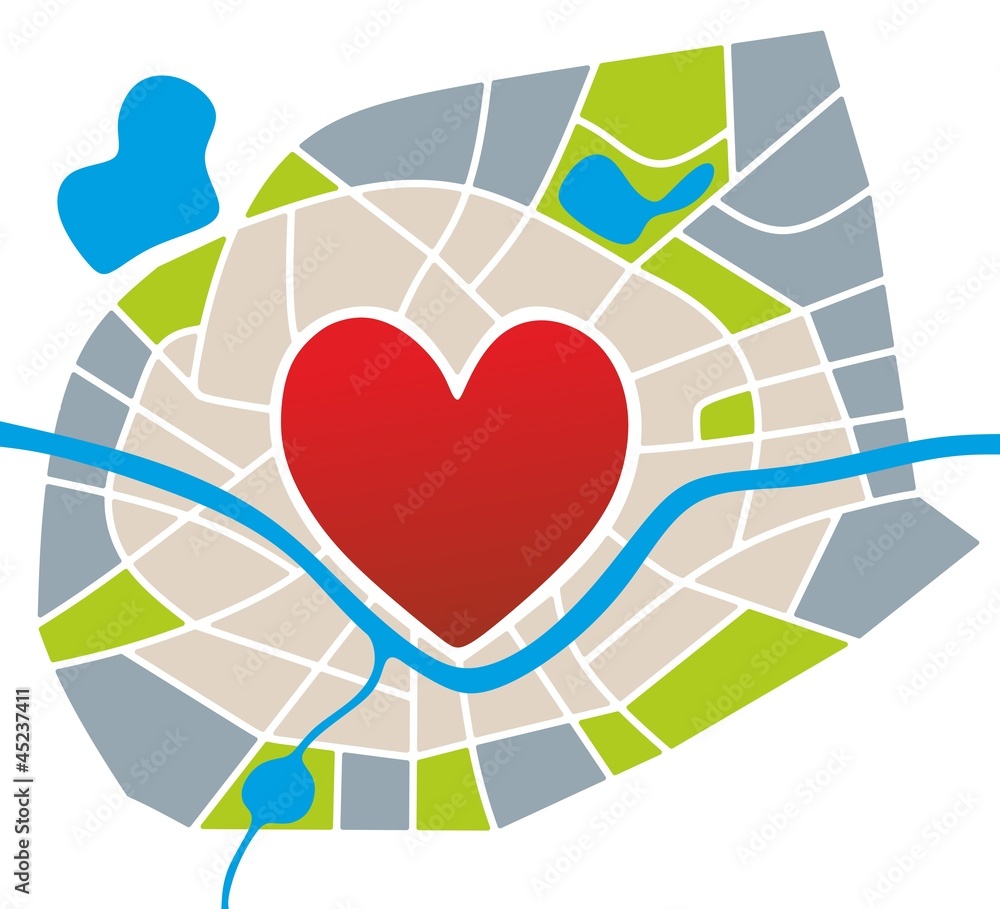 stadtplan 2509f Stock Vector | Adobe Stock