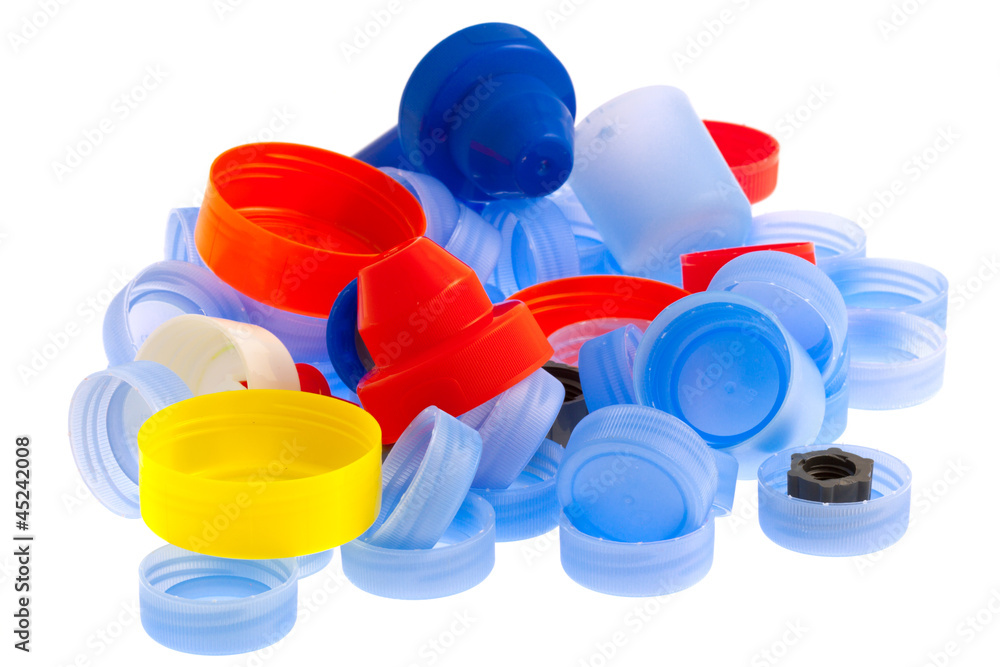 bouchons plastiques Stock Photo | Adobe Stock