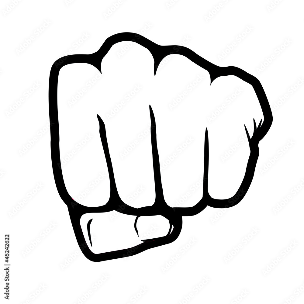 Poing Stock Illustration | Adobe Stock