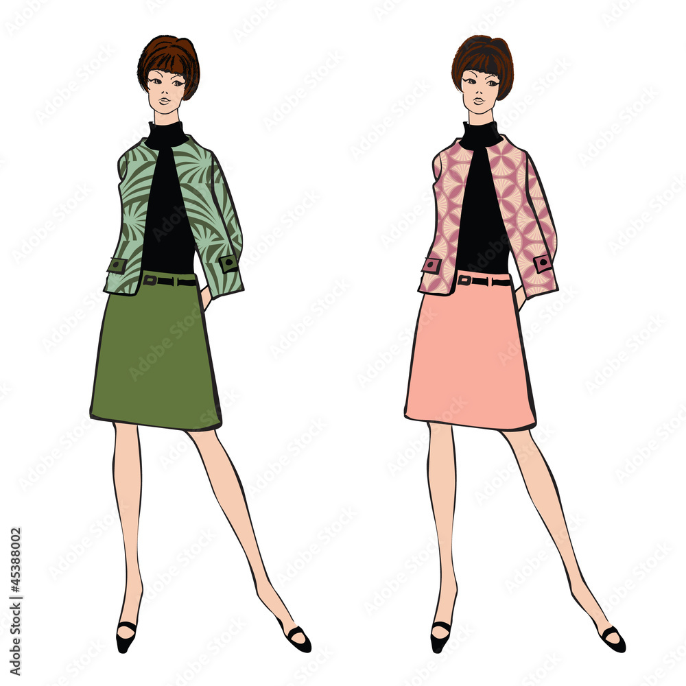 1960s Girls Fashion