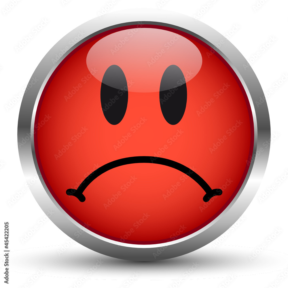 Vektor Smiley Rot Stock-Vektorgrafik | Adobe Stock