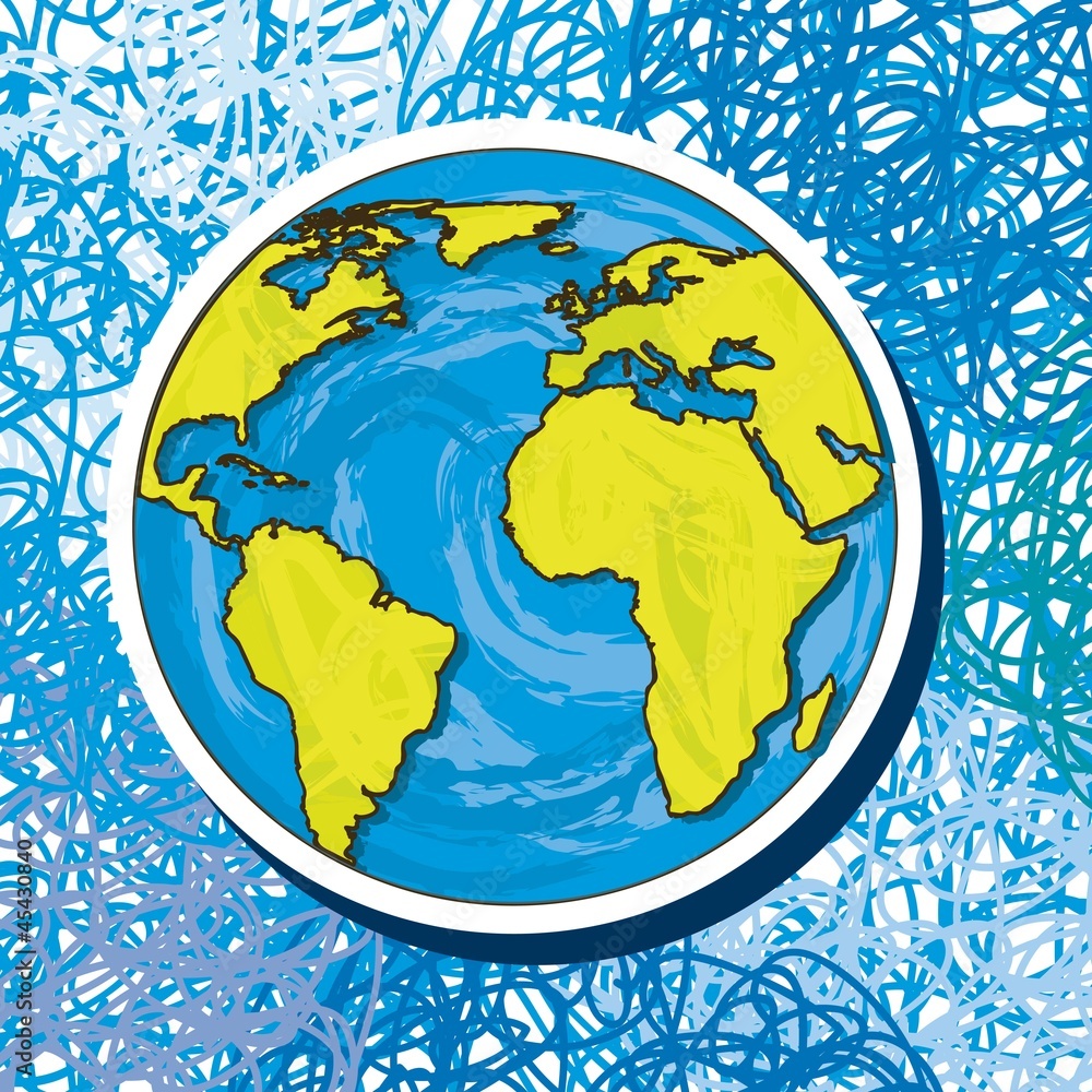 planet drawing Stock Vector | Adobe Stock