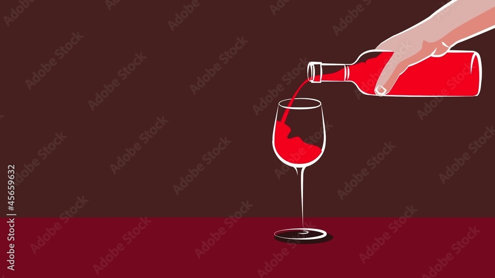 Wein einschenken Stock-Video | Adobe Stock