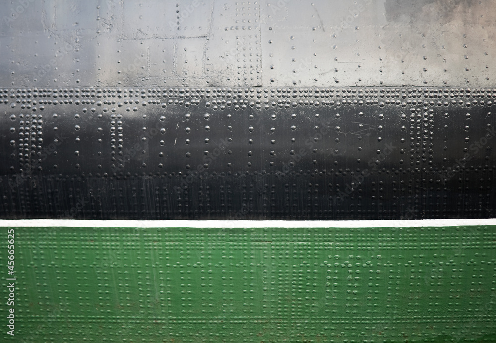 Old ship black and green hull texture with waterline Stock Photo ...