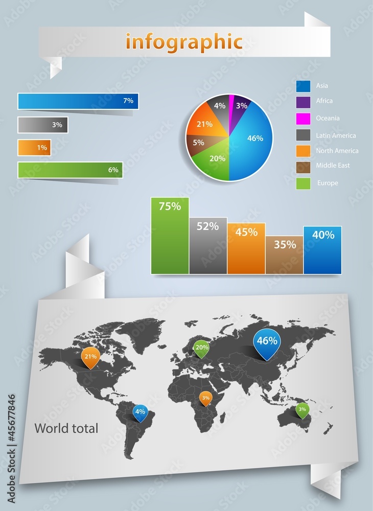 Infographic Stock Vector | Adobe Stock
