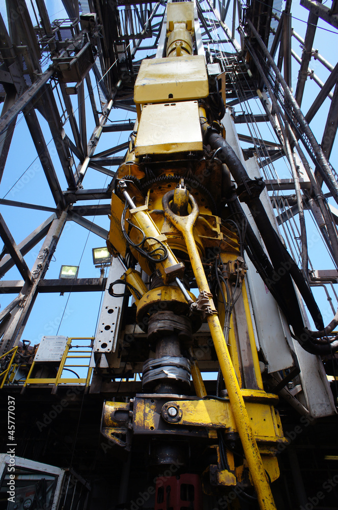 Top Drive System (TDS) for Drilling Rig Stock Photo | Adobe Stock