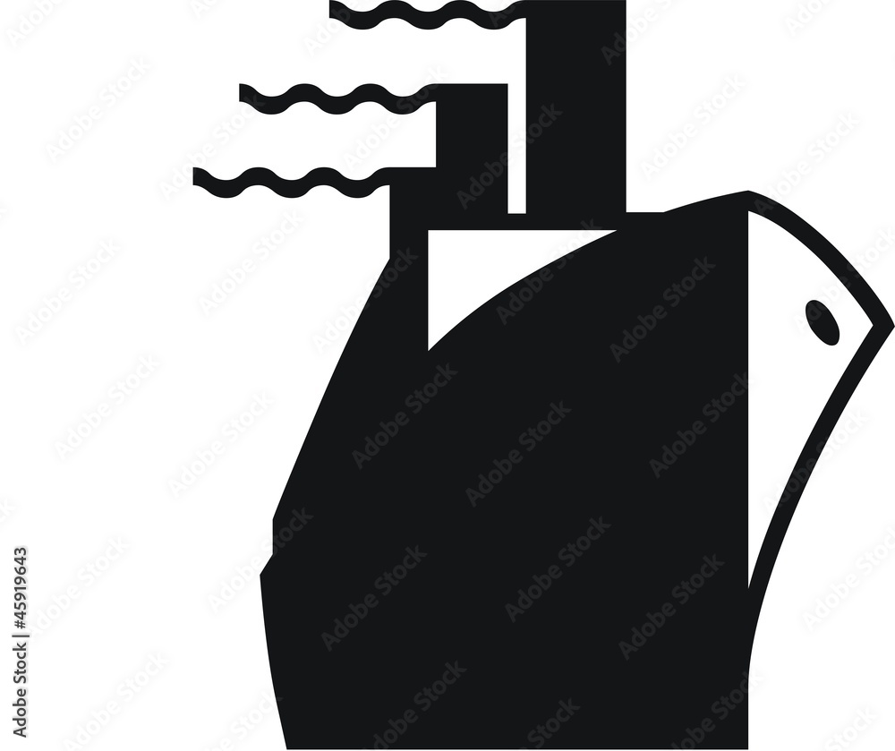 pictogramme navire Stock Illustration | Adobe Stock