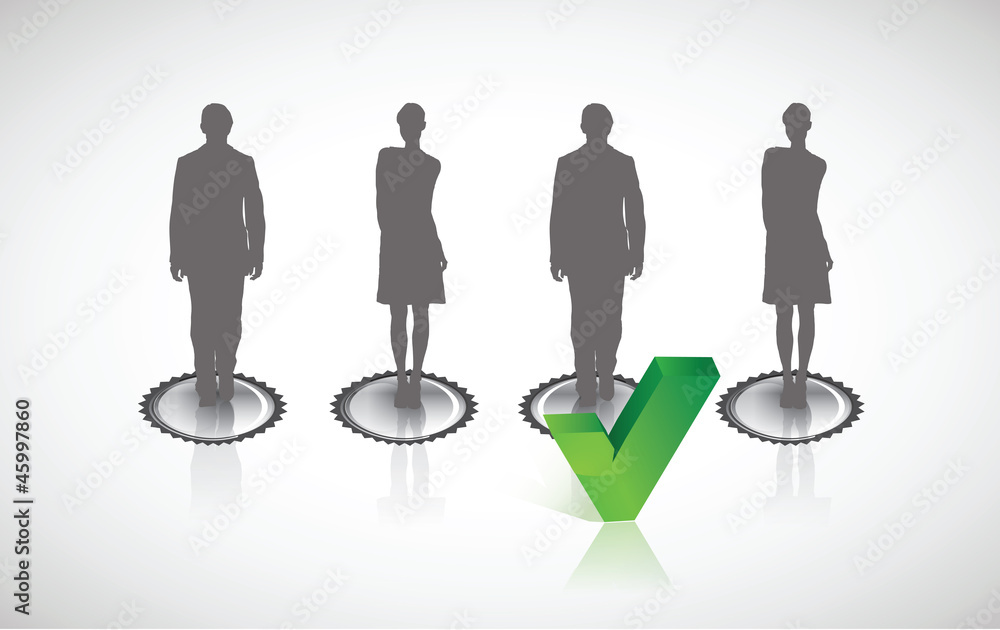 parité homme - femme Stock Vector | Adobe Stock