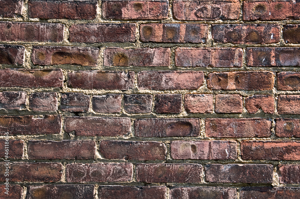 Mur de briques rouges Stock Photo | Adobe Stock