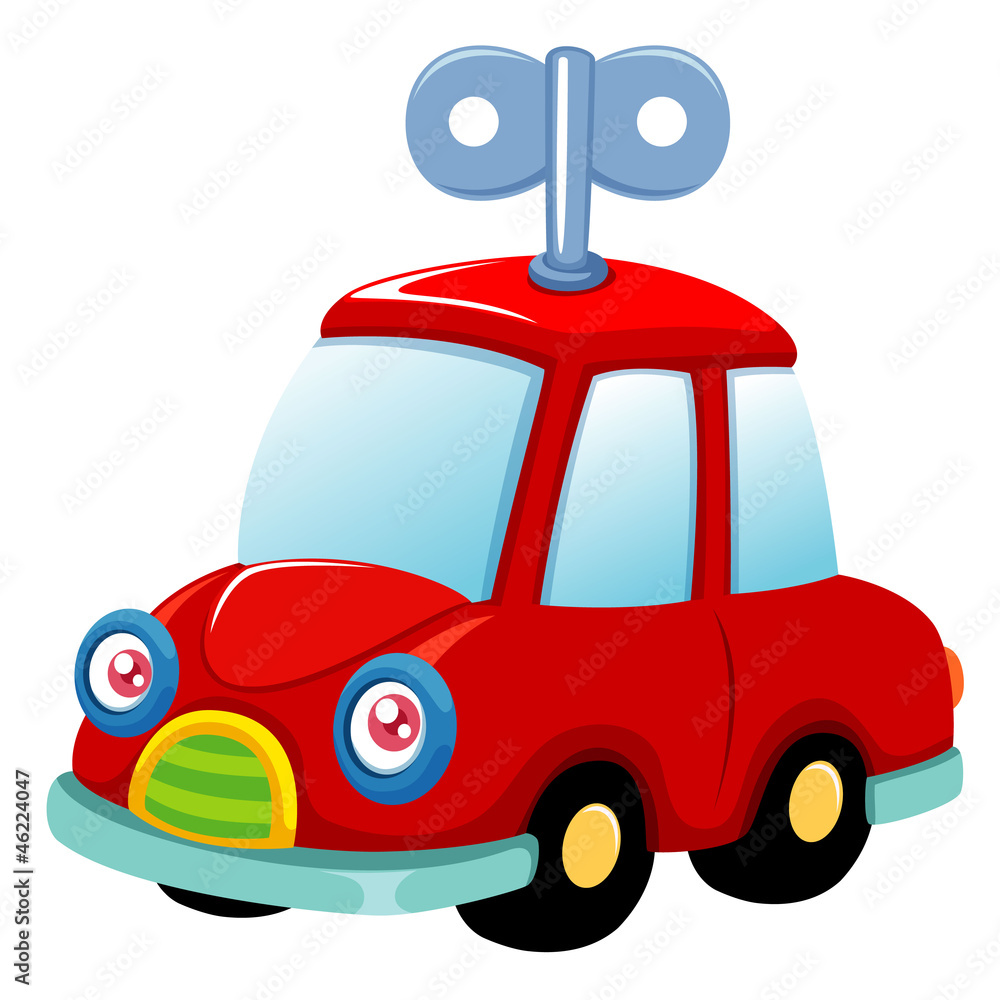 illustration of Toy car Vector Stock 벡터 | Adobe Stock