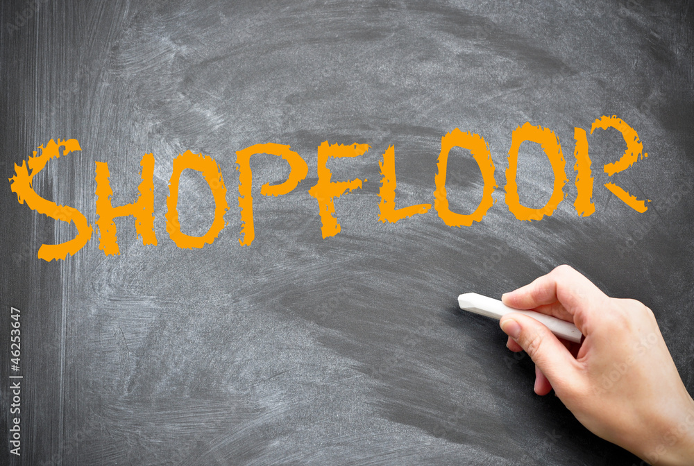 Shopfloor Management Stock Photo | Adobe Stock