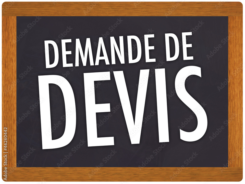 icone Demande de devis Illustration Stock | Adobe Stock