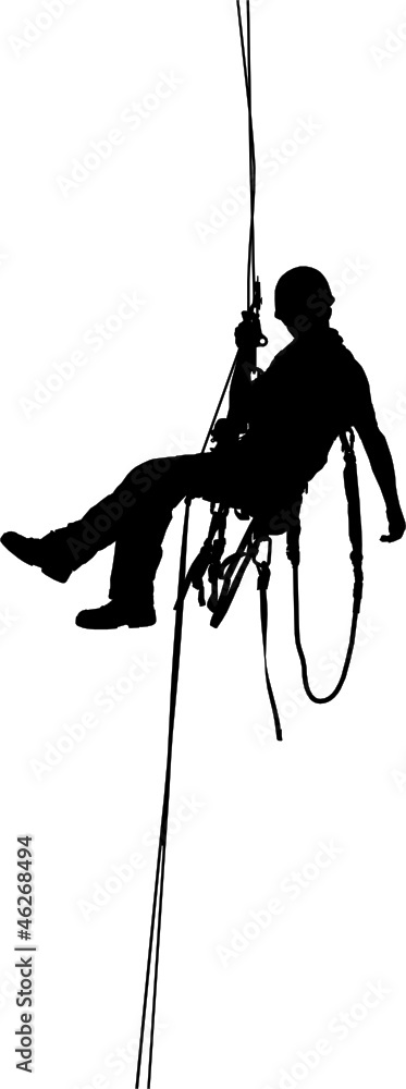 Bergsteiger Stock Vector | Adobe Stock