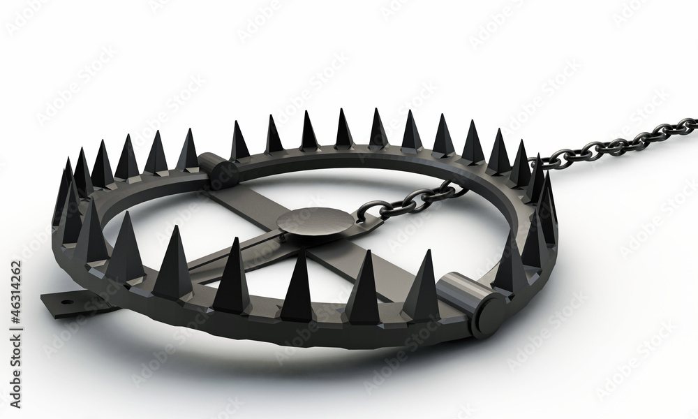 bear trap Stock 일러스트레이션 | Adobe Stock