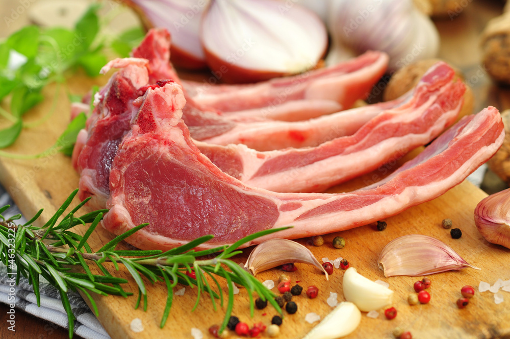 Lammfleisch Stock-Foto | Adobe Stock