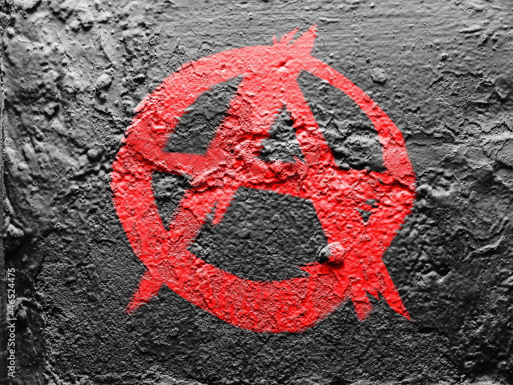 Anarchy symbol Stock Photo | Adobe Stock