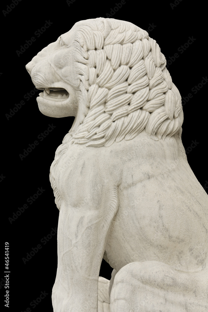 Greek classic era statue showing a lion Stock Photo | Adobe Stock