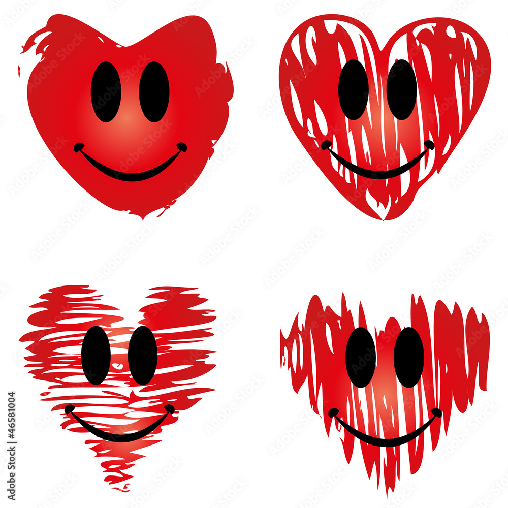 Red Heart Shape High Resolution