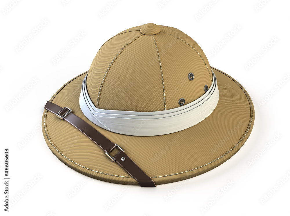 Pith helmet Stock Illustration | Adobe Stock