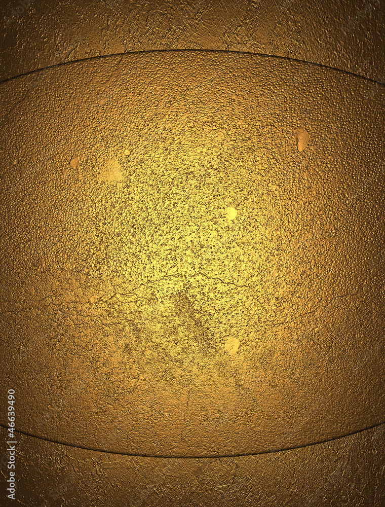 Gold background with a gold nameplate. Stock Illustration | Adobe Stock