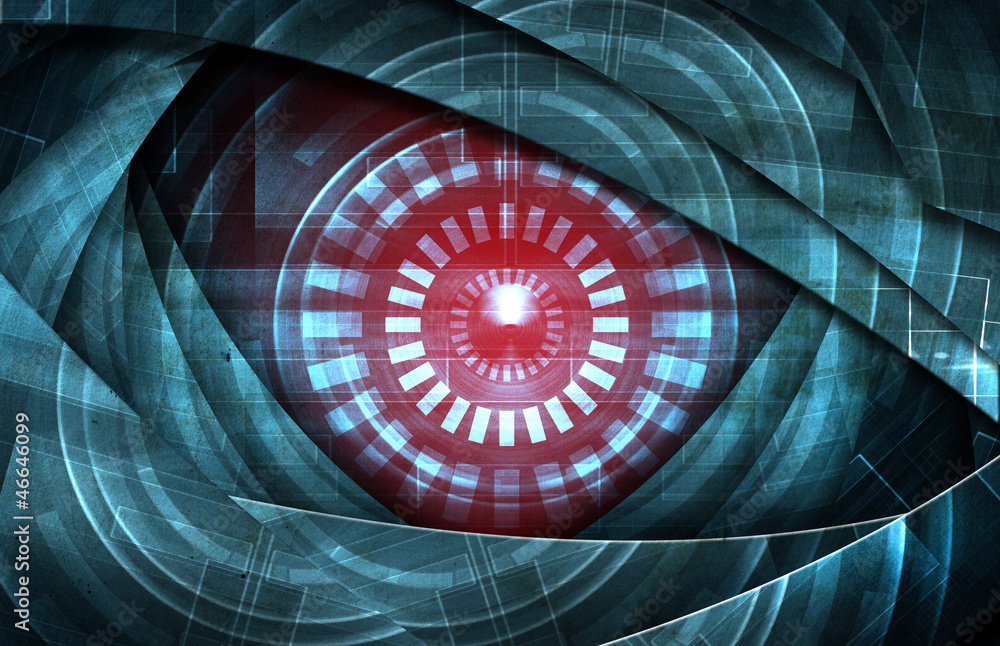 Robot Eye Red