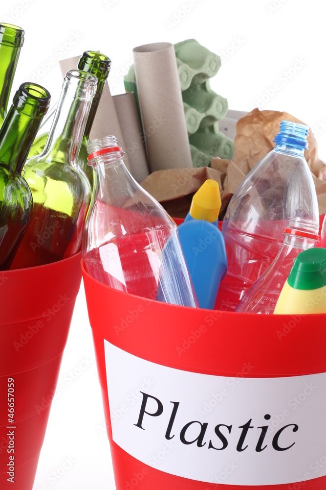 Plastic garbage Stock Photo | Adobe Stock